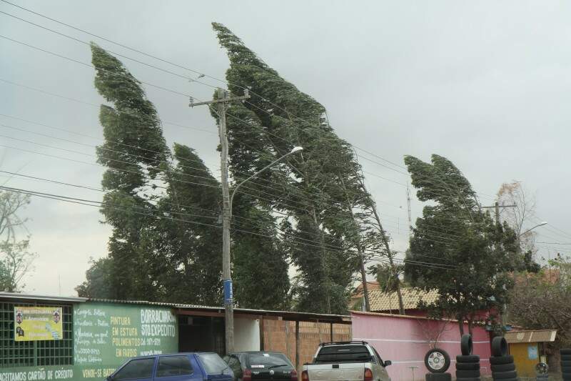 Ventos fortes seguem até quarta-feira em todo Estado - Cidades - Campo ...
